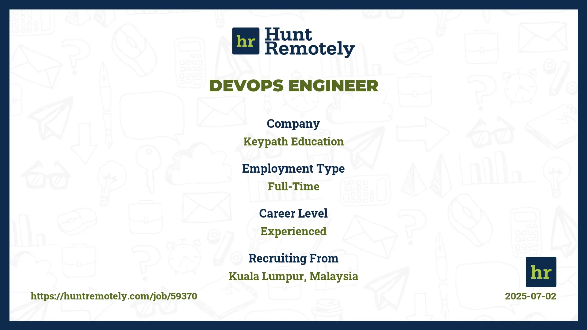 Full-Time DevOps Engineer at Keypath Education | Hunt Remotely